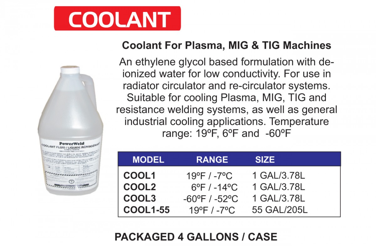 PowerWeld Inc. :: Chemical Products :: Coolant